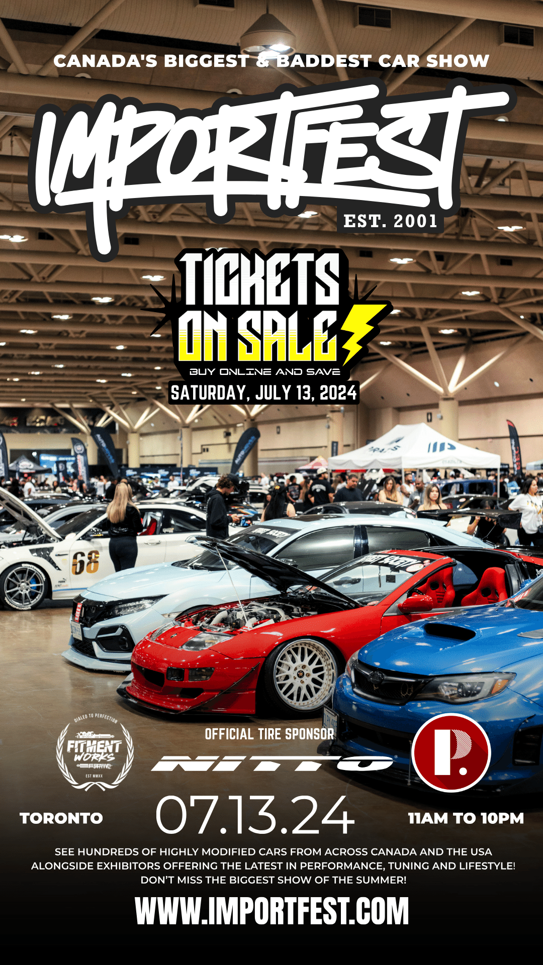 ImportFest 2024 Tickets on Sale! - IMPORTFEST Toronto Car Show